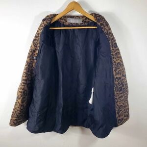 Zara | Jackets & Coats | Zara Leopard Print Wool Blend Coat S | Poshmark